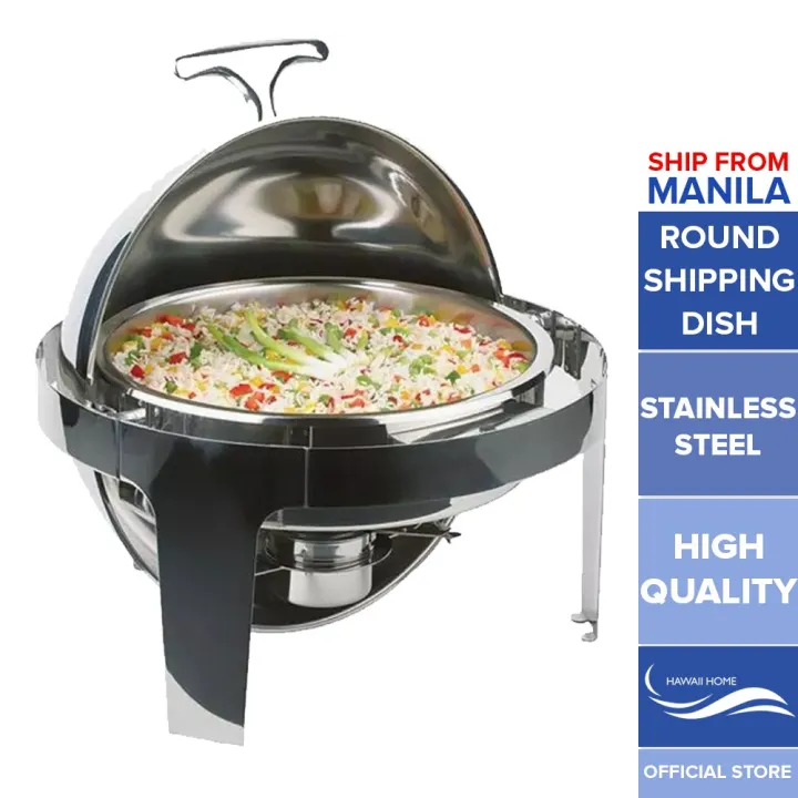 [High Quality] Hawaii Home Stainless Steel Top-Grade Round Clamshell ...
