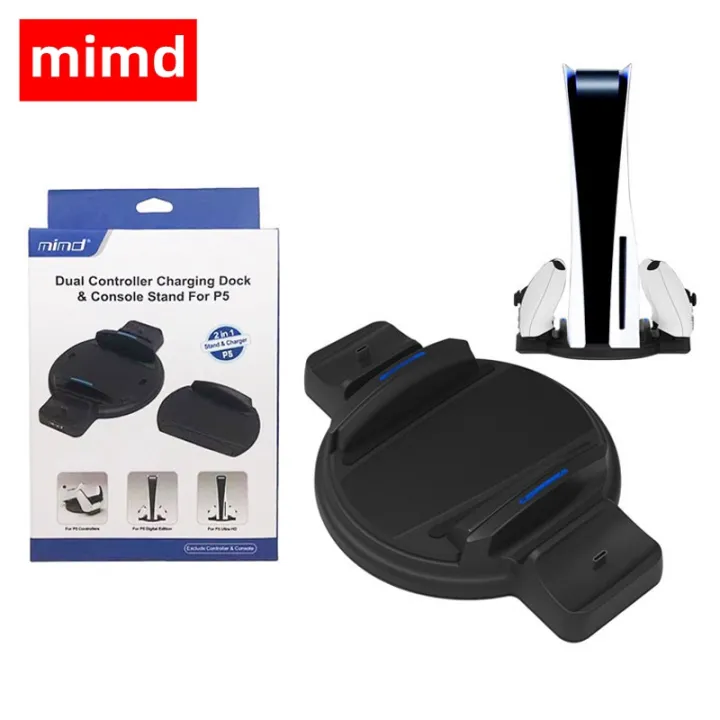 Original mimd SND-465 2 in 1 Stand Base Fast Charging Dock with ...