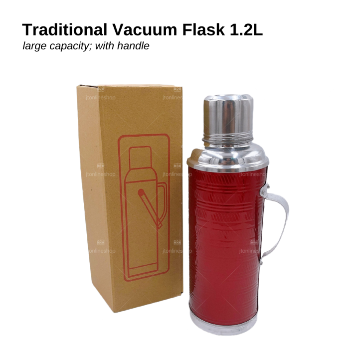 1.2L Vacuum Flask Traditional Termos Vakum Thermos Flask | Lazada