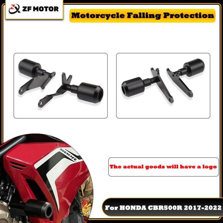 NEW Black For HONDA CBR500R CBR 500R 2017-2022 Motorcycle Falling ...