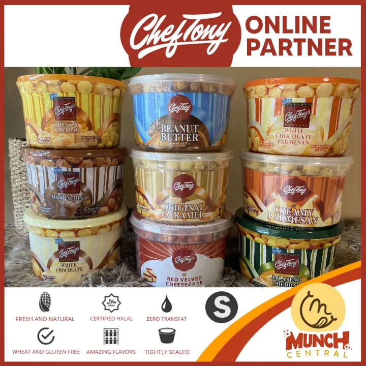 Chef Tony's Gourmet Popcorn (Munch Central) | Lazada PH