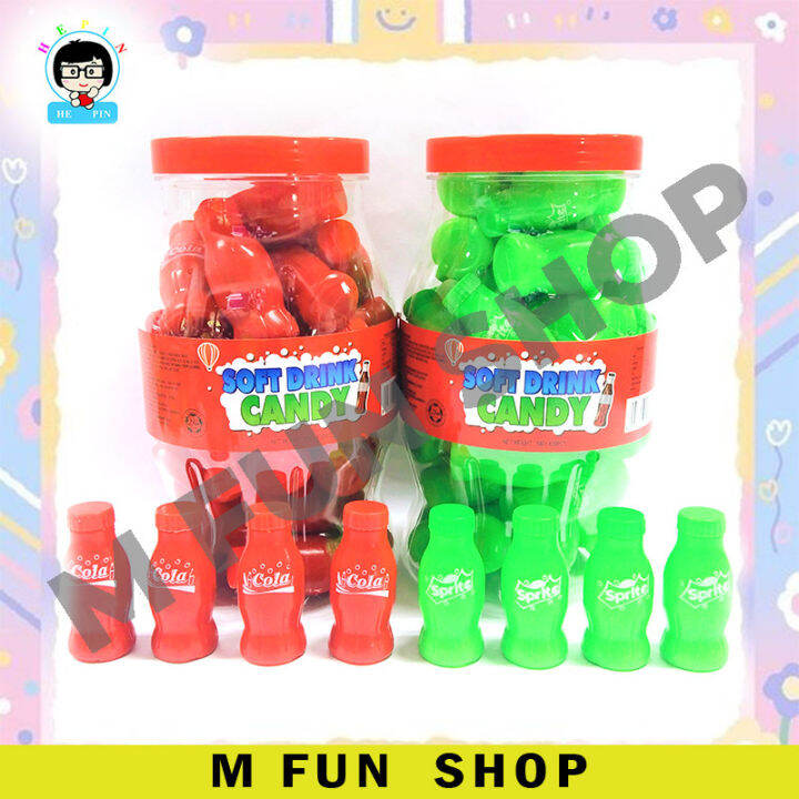 *Ready Stock* 30Pcs Cute Mini Soda Bottle Soft Drink Candy Sprite ...
