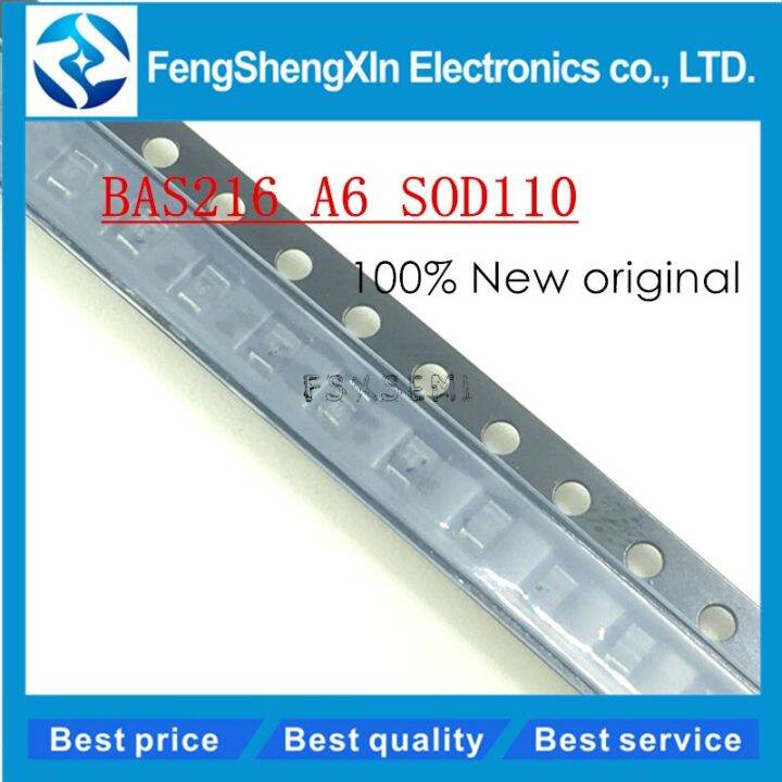 100pcs/lot New original BAS216 A6 SOD110 Patch high-speed switching ...
