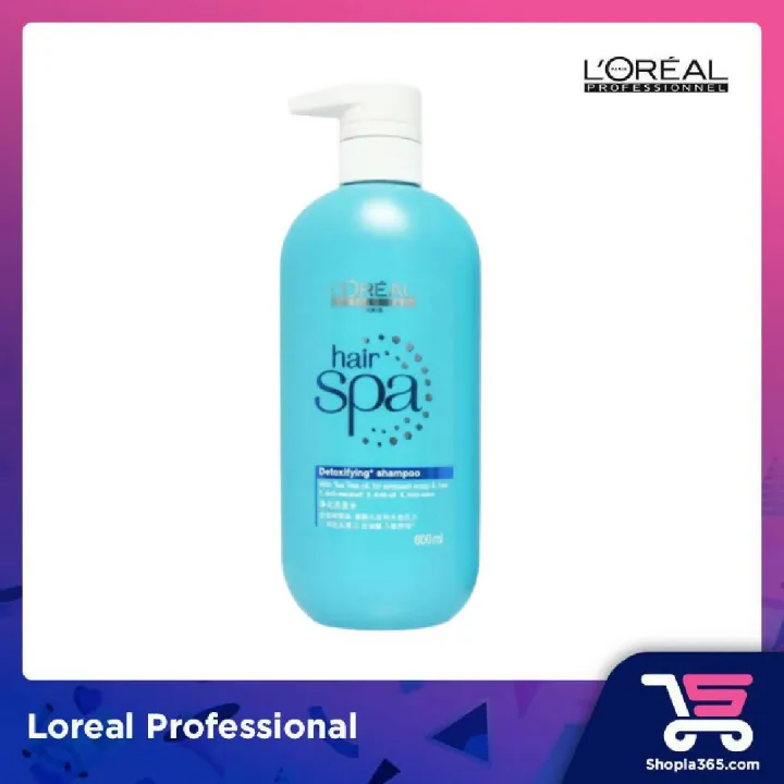 LOREAL PROFESSIONAL HAIR SPA DETOXIFYING SHAMPOO 600ML | Lazada