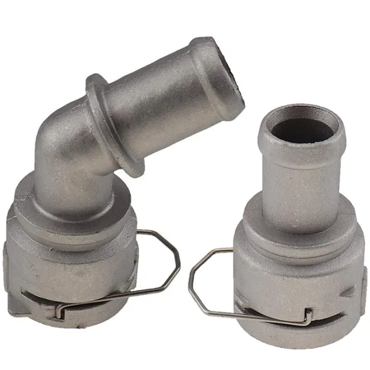 1Set Aluminium Quick Connector Cooling Coolant Flange Hose Coupler Pipe ...