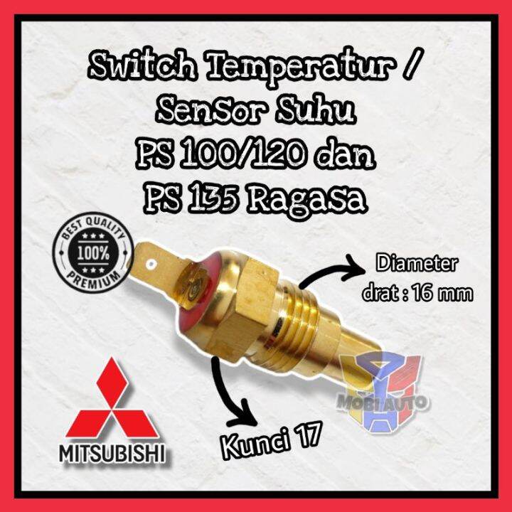 Switch Temperatur / Sensor Suhu / Panas PS100 PS120 PS135 Ragasa ...