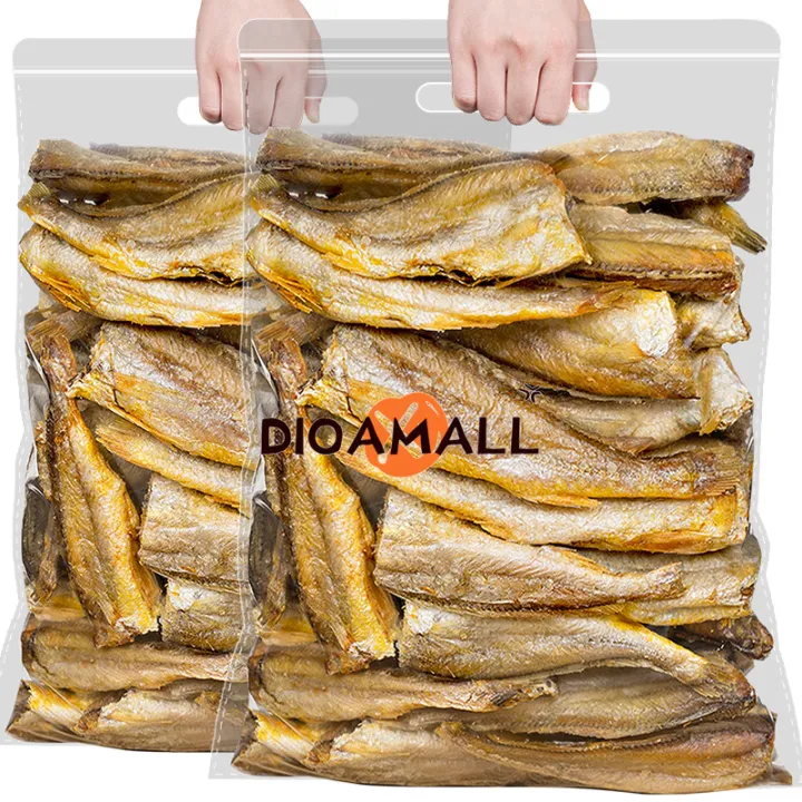 (DIOA) Crispy Dried Small Yellow Croaker 500g Bags, Crispy Instant ...