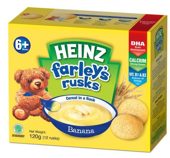 HEINZ FARLEY'S RUSKS - ORIGINAL 120g | Lazada