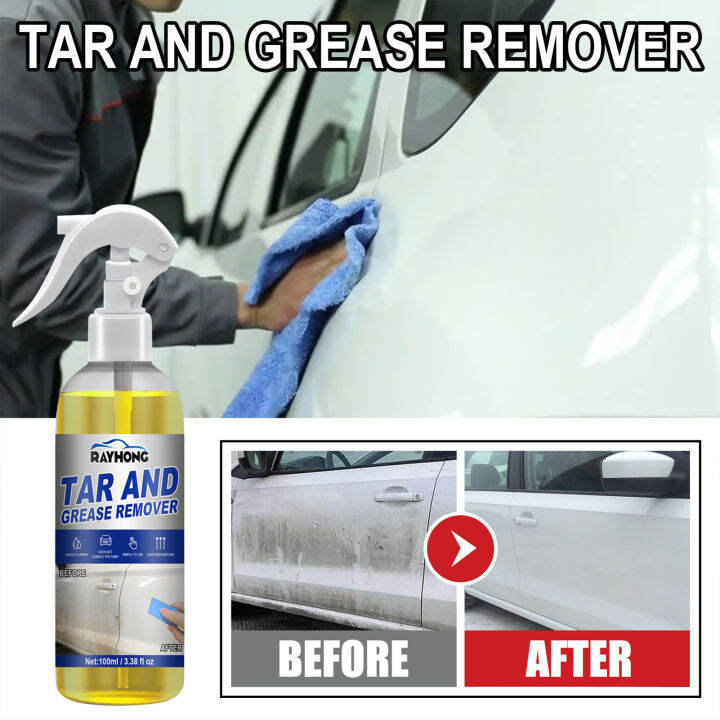100ml Car Glass Cleaner Spray Solvent Based Spray Grease Police ...