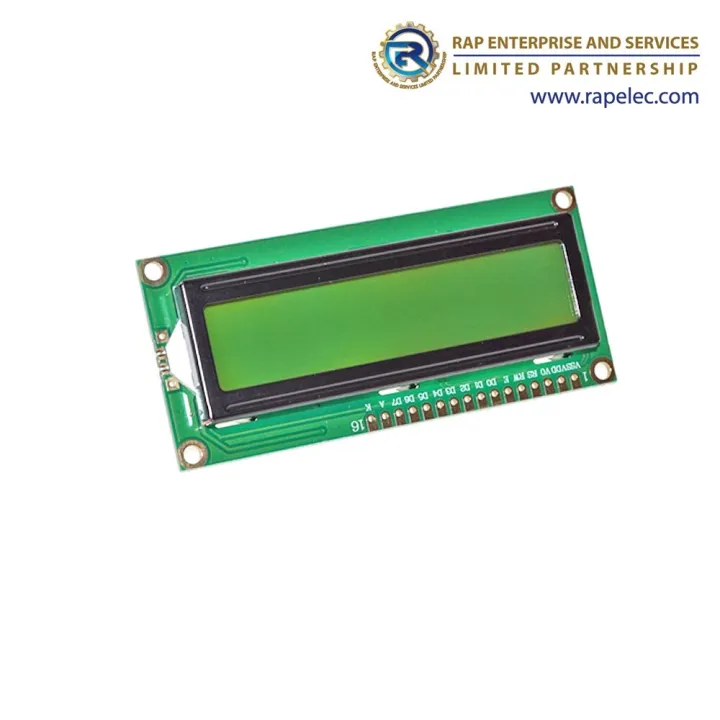 1602 16×2 Character LCD Display Module HD44780 Controller Yellow Light ...