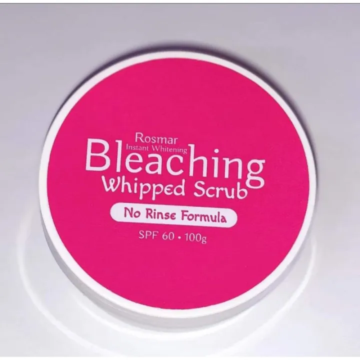 Rosmar Bleaching Whipped Scrub & Whipped Lotion | COD With FREEBIES ...