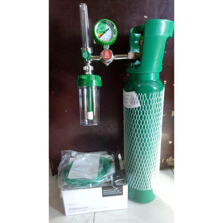 Medical Oxygen 5 Pounds/LBS with Regulator Complete Set | Lazada PH