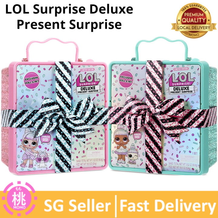 L.O.L Surprise LOL Deluxe Present Surprise with Limited Edition Doll ...