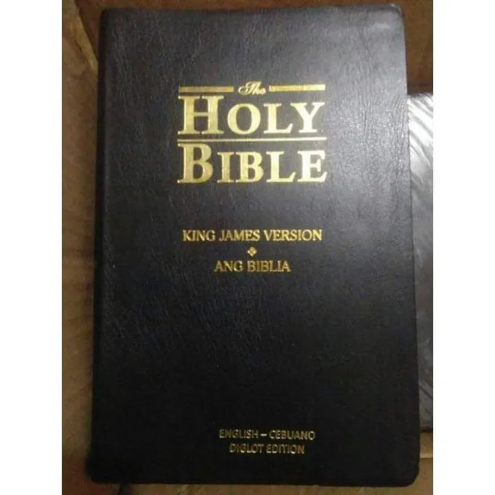 Cebuano/ENGLISH Diglot King James Version Bible | Lazada PH