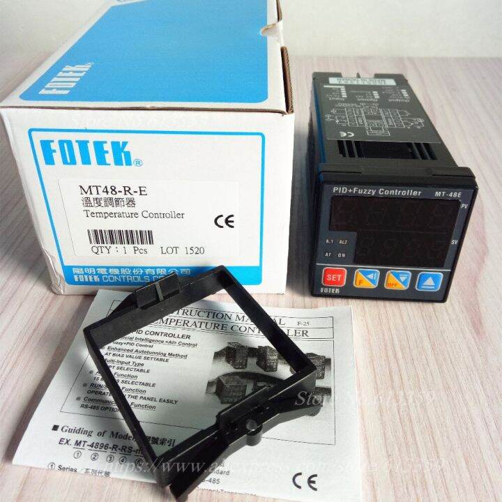 เอาต์พุตรีเลย์ MT48-R-E FOTEK PID + ตัวควบคุมอุณหภูมิเลือนใหม่และเป็น ...