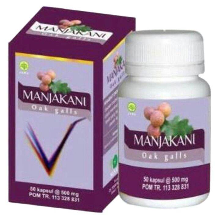 MANJAKANI OAK GALLS - 50 capsul | Lazada Indonesia