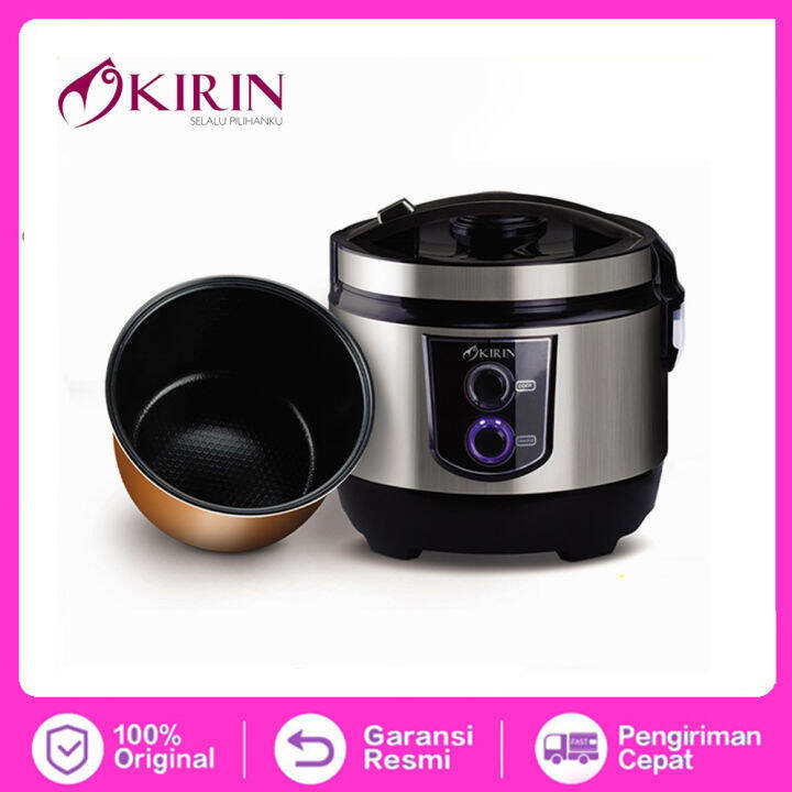 KIRIN KRC 390 Rice Cooker 3in1 Kapsitas 2 Liter PANCI KERAMIK | Lazada Indonesia