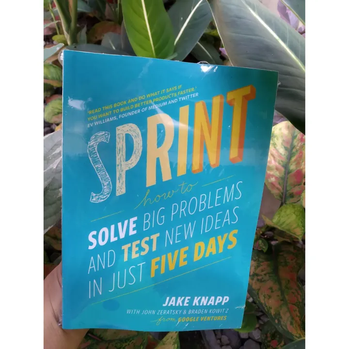 Sprint: How to Solve Big Problem by Jake Knapp | Lazada PH