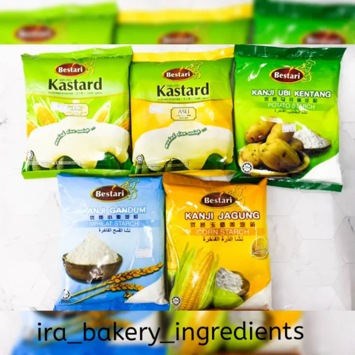Bestari Corn Starch Wheat Starch Potato Starch Custard Powder Kanji ...