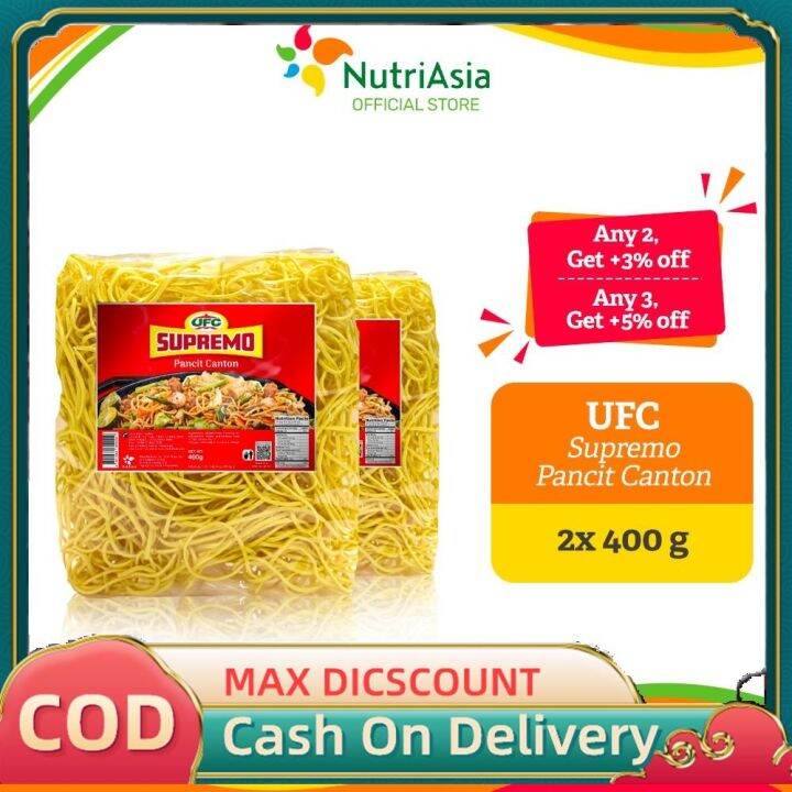 UFC Supremo Pancit Canton 400g Bundle of 2 | Lazada PH