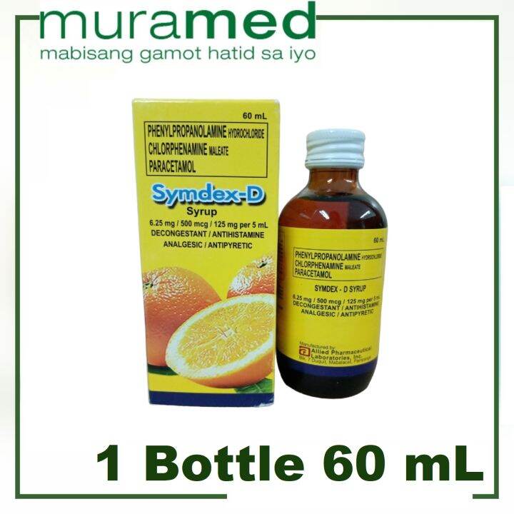 Symdex-D Syrup 60 mL | Lazada PH
