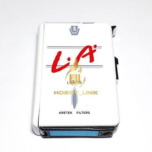 KOTAK ROKOK KOREK LA LIGHTS - EP LA MERAH | Lazada Indonesia