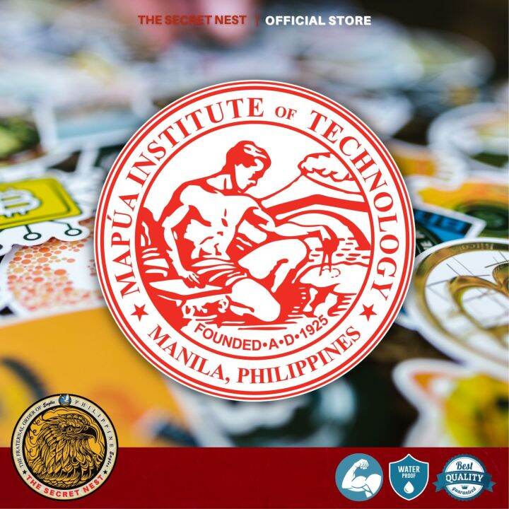 Mapua Institute of Technology MIT Car Vinyl Sticker | Lazada PH