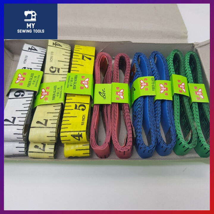 Clothing Measure Tape (12pcs/box) 2cm | Tali Tape Ukur Baju | Lazada