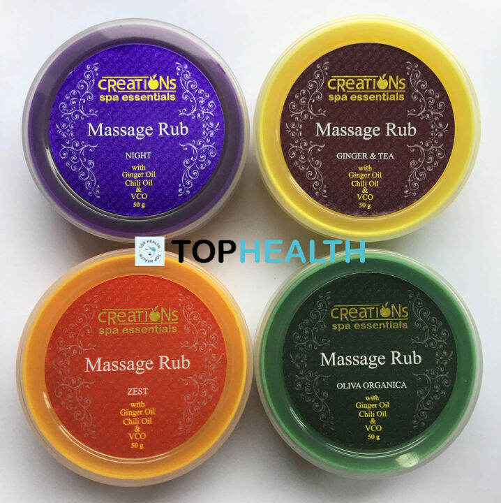 Original Creations Spa Essentials Massage Rub 50g / Meiyi Herb ...