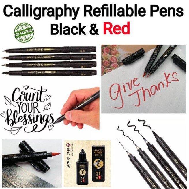 Calligraphy Refillable Pens | Lazada PH