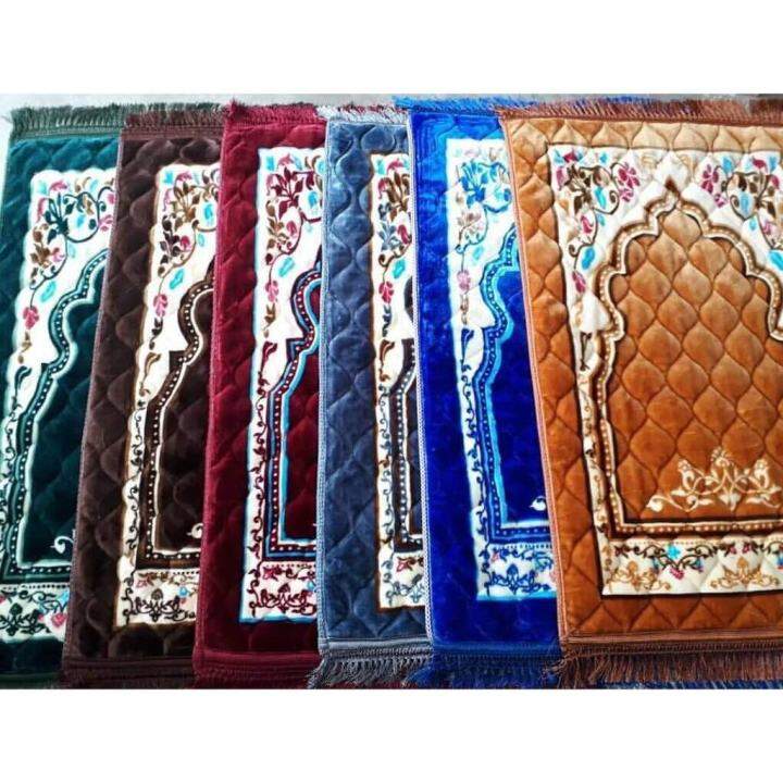 Sajadah Gebu Tebal Lembut murah - Sejadah Prayer rag - prayer mat ...