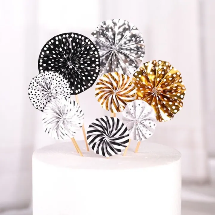 origami sun flower cake topper cake decoration per piece | Lazada PH