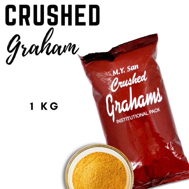 M.Y. SAN Crushed Grahams 1kg or 500g Baking supplies, Desserts, graham ...
