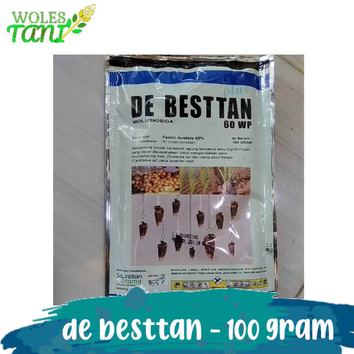 Insektisida Debesttan Debestan 100 Gram Insektisida Keong Bekicot ...