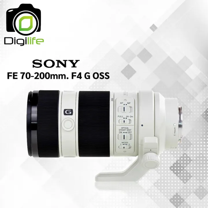 Sony Lens FE 70-200 mm. F4 G OSS - รับประกันร้าน Digilife Thailand 1ปี ...