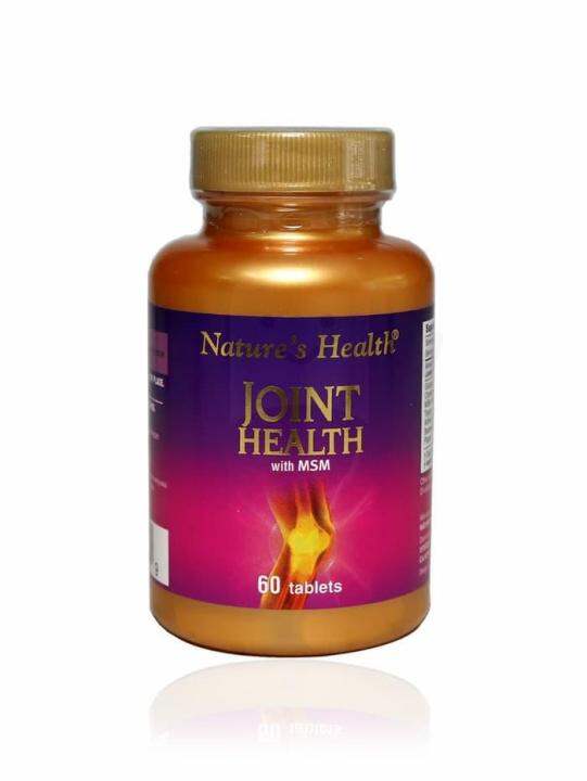 Nature's Health Joint Health with MSM 60 Tablet - Vitamin Sendi Alami ...