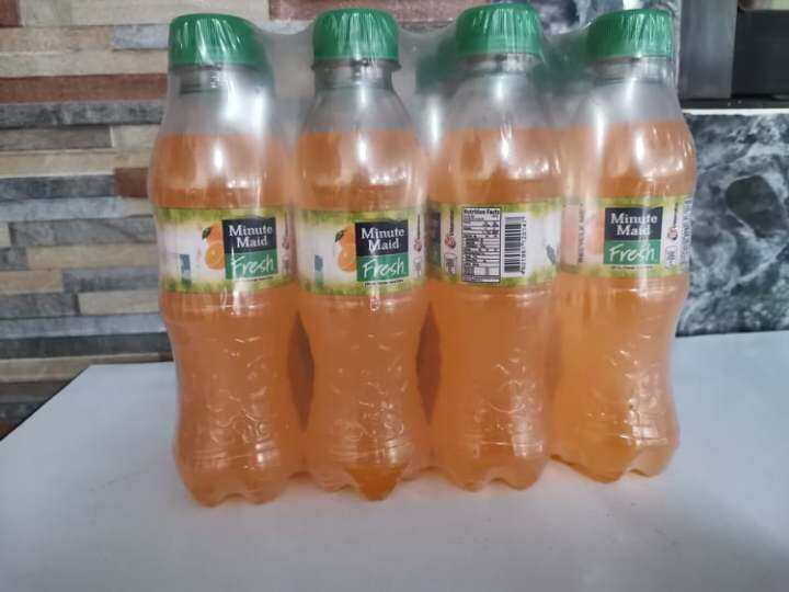Minute Maid Fresh Orange Juice 250mlX12 | Lazada PH