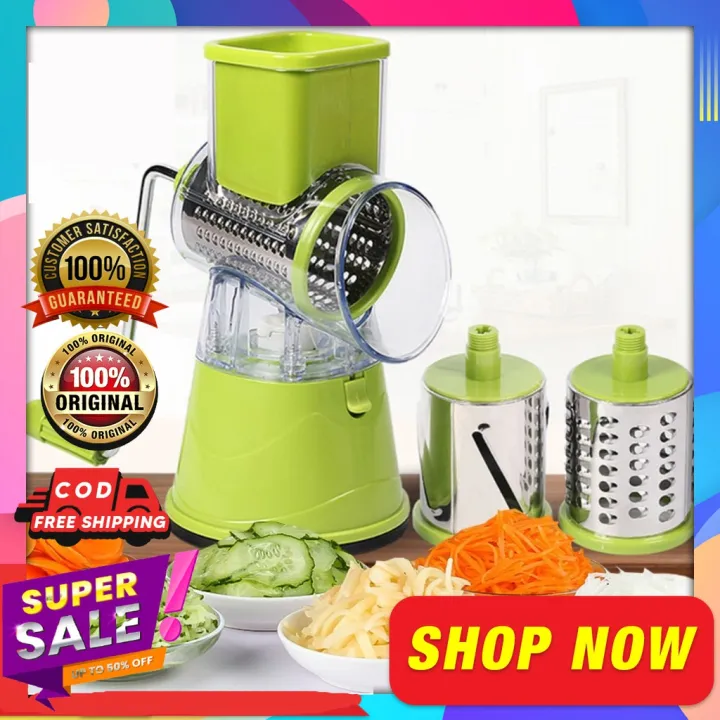 Original Multi-function rotary grater vegetable shredded potato machine ...