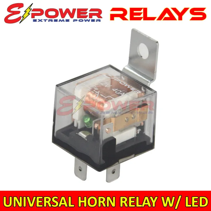 E-Power 12V Universal Motorcycle Horn Relay With LED | Lazada PH