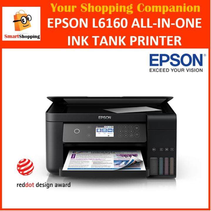 Epson L6160 Wi-Fi & Ethernet Duplex All-in-One Ink Tank Printer Multi ...