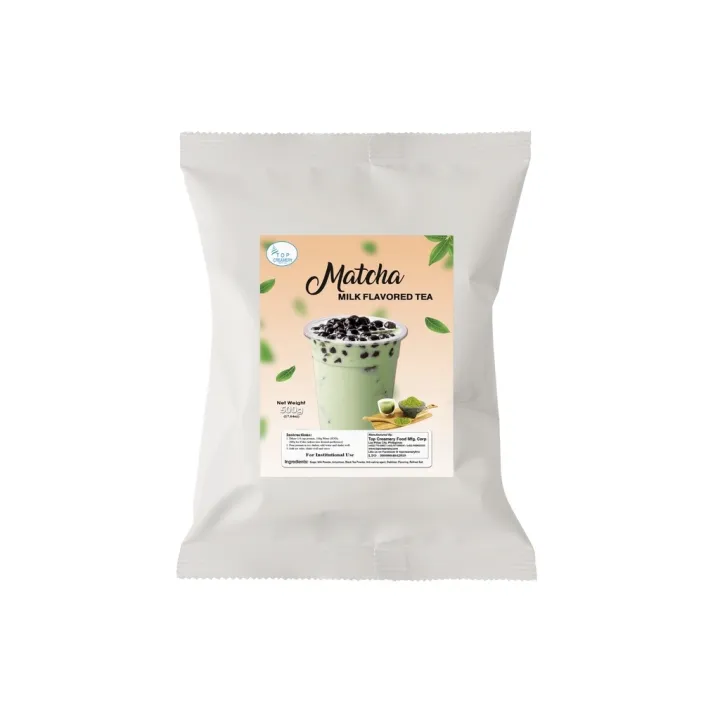 Top Creamery Matcha Milk Tea Powder 500g | Lazada PH