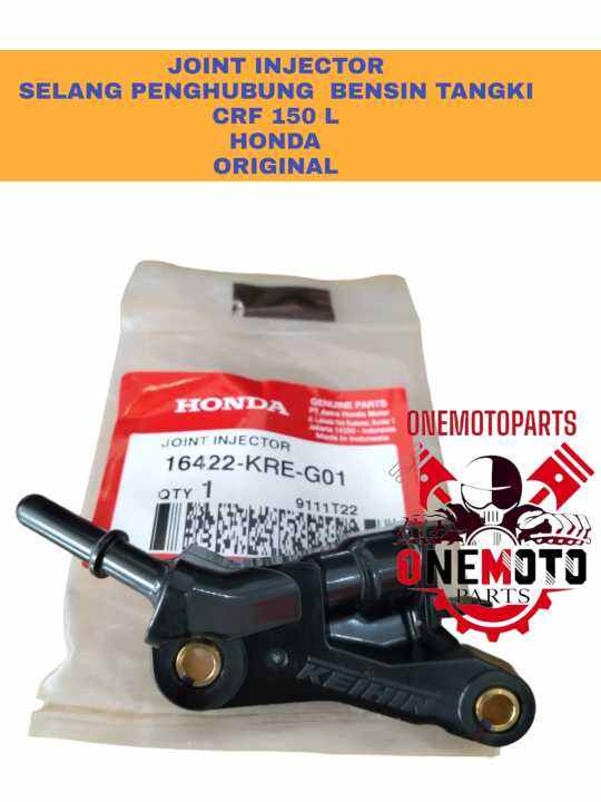 JOINT INJECTOR SELANG PENGHUBUNG BENSIN TANGKI CRF 150 L HONDA ORIGINAL ...