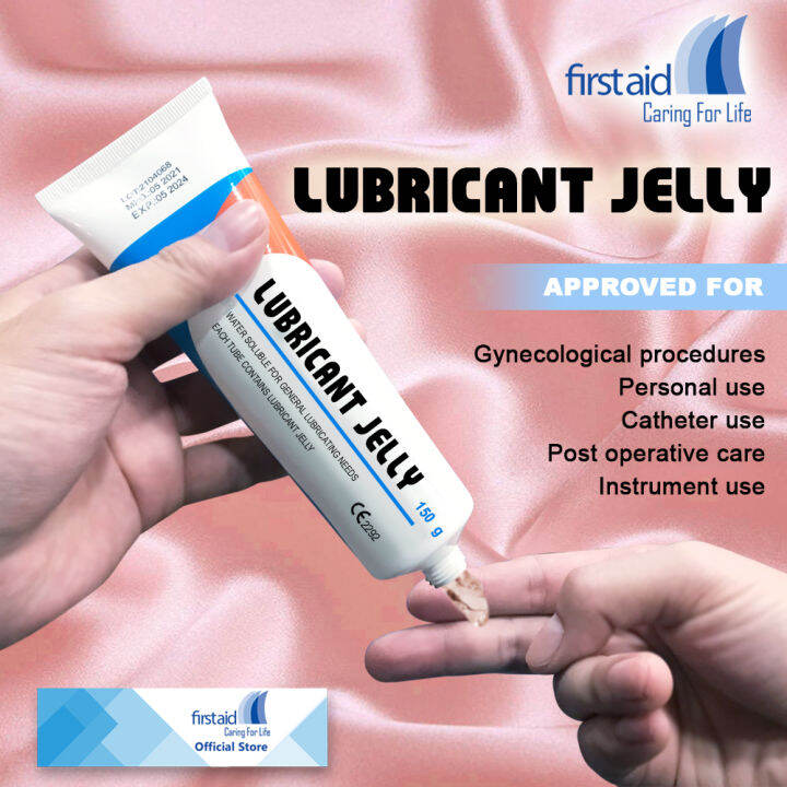First Aid LUBRICATING JELLY Medical Grade 150g and 5g sachet | Lazada PH