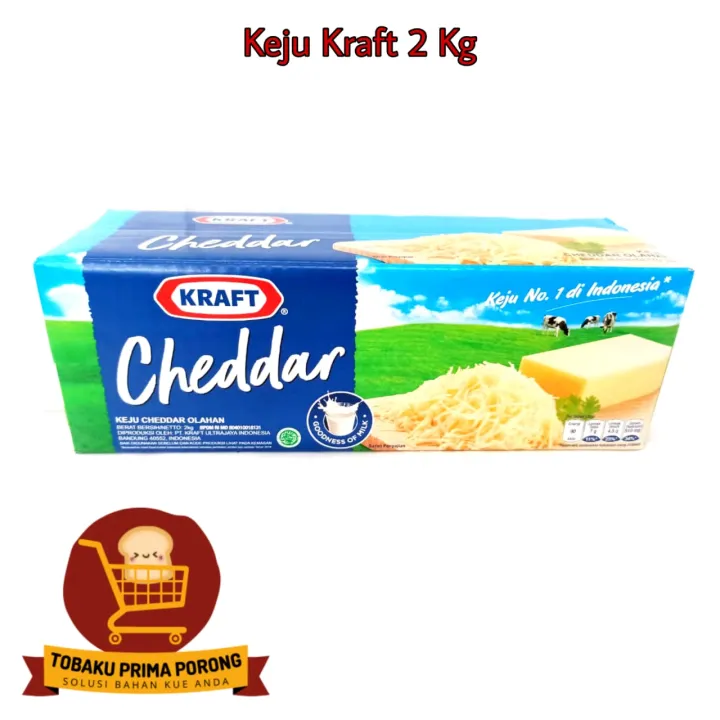 KRAFT CHEDDAR - 2KG | Lazada Indonesia