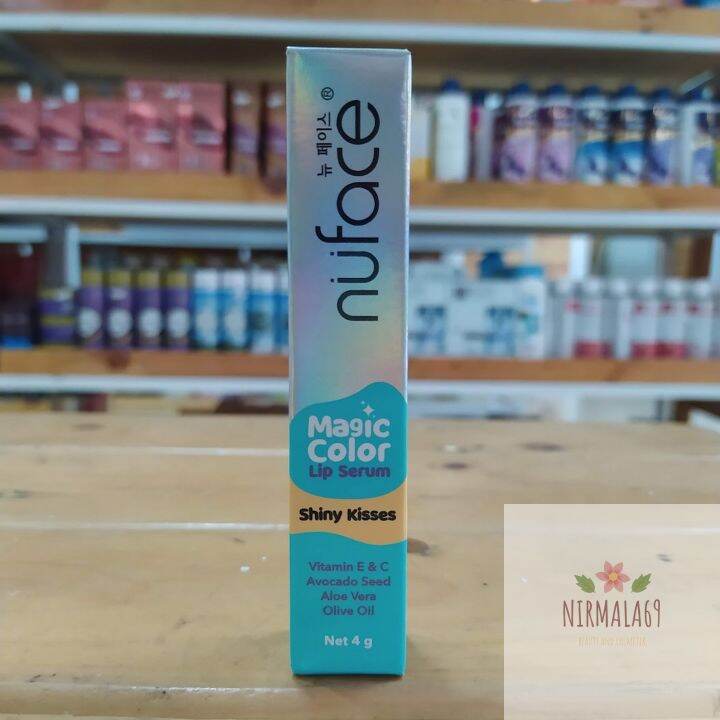 Nuface Magic Color Lip Serum 4g/lip serum bibir pink permanen/pelembab ...