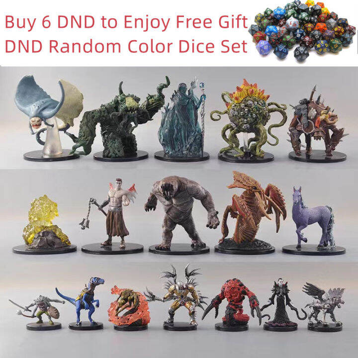 HSCTEK D & D Dungeons And Dragons Toys, DND Miniature Mini Figures ...