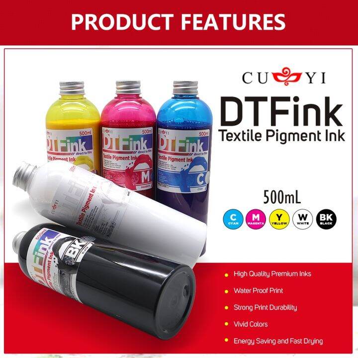 CUYI 500ml Dtf Ink Direct To Film Textile Pigment | Lazada PH