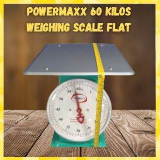 POWERMAXX 60 KILOS WEIGHING SCALE FLAT / TIMBANGAN JCE | Lazada PH