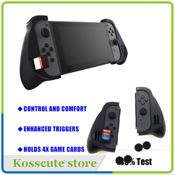 ใหม่2021อัพเกรดยุทธวิธี Dockable Trigger Hand Grip Case สำหรับ Nintendo ...