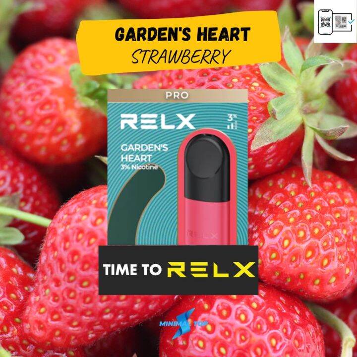 Relx Infinity Essential Pod Pro - Strawberry Burst / Garden Heart ...